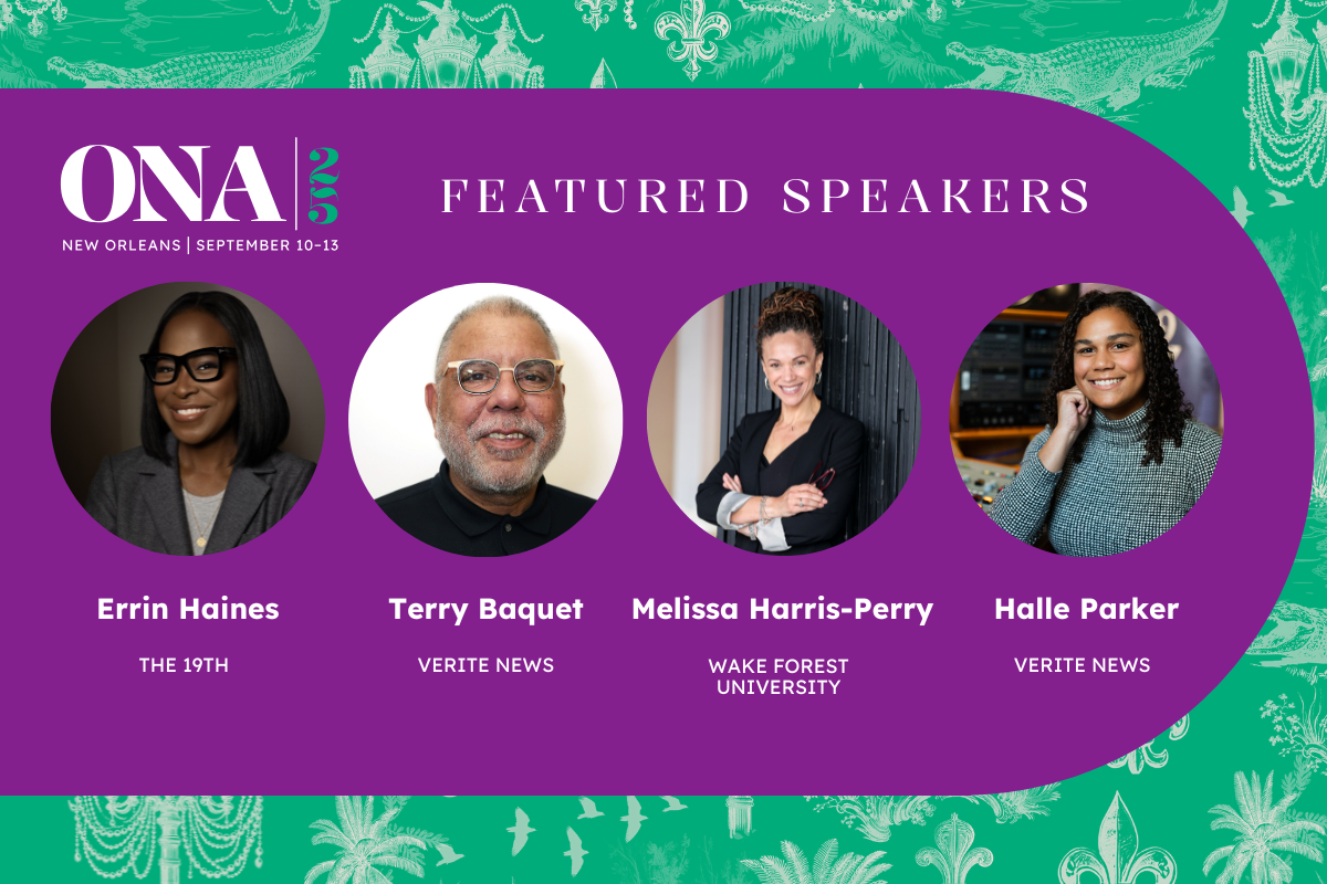 Featured at ONA25: Covering race, gender and climate 20 years after ...